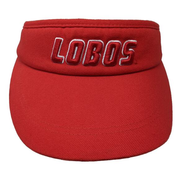 Nike | Accessories | Lobos Slideback Sun Visor Cap Red One Size ...
